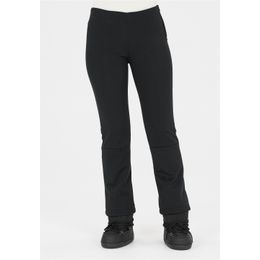 ENDURANCE ATHLECIA Softshellhose ATHLECIA "Vikki", Damen, Gr. 34, EURO-Größen, schwarz, 82% Polyamid, 18% Elasthan, unifarben, lang, Hosen, mit DWR-Treatment