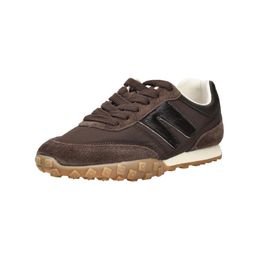 Sneaker Inuovo "Inuovo Sneaker Leder/Textil", Damen, Gr. 37, braun, Leder, Textil, Schuhe Sneaker