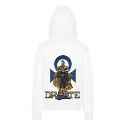 Kapuzenpullover F4NT4STIC "Black Adam Dr. Fate", Herren, Gr. M, weiß, Obermaterial: 65% Baumwolle, 35% Polyester, slim fit, Pullover, Official Merch