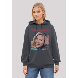 Kapuzenpullover F4NT4STIC "TV Times Honor Blackman 1964 Cover", Damen, Gr. M, off schwarz, Obermaterial: 80% Baumwolle, 20% Polyester, oversize, Pullover Kapuzenpullover, Premium Qualität