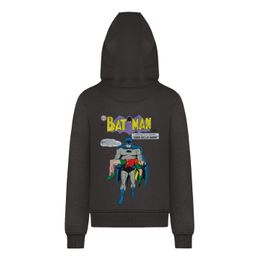 Kapuzenpullover F4NT4STIC "Batman Robin Dies", Herren, Gr. L, schwarz, Obermaterial: 65% Baumwolle, 35% Polyester, slim fit, Pullover, Official Merch
