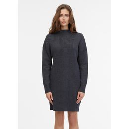 Strickkleid Ragwear "RIVENA", Damen, Gr. L (40), N-Gr, grau (dunkelgrau), Feinstrick, Obermaterial: 47% Polyacryl, 29% Polyester, 24% Nylon, unifarben, Rundhals, Kleider