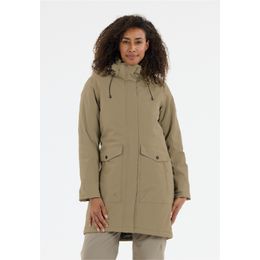 Outdoorjacke WHISTLER "Algoma", Damen, Gr. 36, hellbraun, 100% Polyester, unifarben, normal, ohne Ausschnitt, Jacken Outdoorjacke, atmungsaktiv und wasserdicht