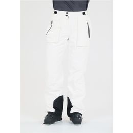 Skihose SLOPE "Killy", Herren, Gr. L, US-Größen, weiß, 100% Polyester, unifarben, lang, Hosen, mit wasserabweisender Membran und Wohlfühlklima