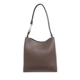 Furla Beuteltaschen - Furla Nuvola Mini Bucket Bag 20 - Gr. unisize - in Taupe - f&uuml;r Damen