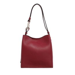 Furla Beuteltaschen - Furla Nuvola Mini Bucket Bag 20 - Gr. unisize - in Rot - f&uuml;r Damen