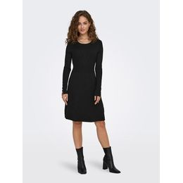 Only Strickkleid in Schwarz - 37% | Größe L | Damen-kleider