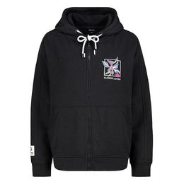 Sublevel Sweatjacke in Schwarz - 38% | Größe L | Damen-sweatshirts-jacken