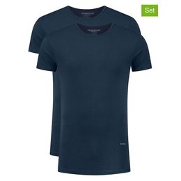 McGregor 2er-Set: Shirts in Dunkelblau - 47% | Gr&ouml;&szlig;e XL | Herren-plussize