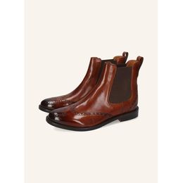 Melvin & Hamilton MELVIN & HAMILTON Leder-Chelsea-Boots "Selina 29" in Hellbraun - 34% | Größe 38 | Stiefeletten