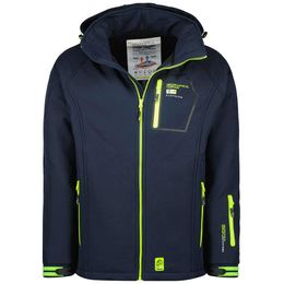 Geographical Norway Softshelljacke "Riziere" in Dunkelblau - 68% | Größe XL | Herren-outdoorjacken