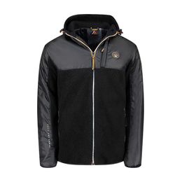Geographical Norway Fleecejacke "Ulyssim" in Schwarz - 63% | Größe XL | Herren-pullover-sport
