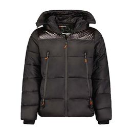 Geographical Norway Steppjacke "Bayou" in Schwarz - 60% | Größe 164 | Kinderjacken