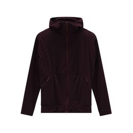 Jeanne Baret Sweatjacke "Reunion" in Pflaume - 39% | Größe 34 | Damen-sweatshirts-jacken