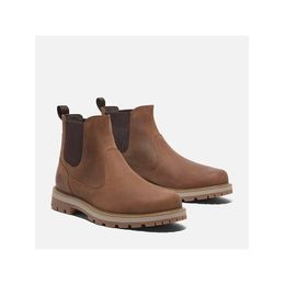Timberland Leder Chelsea-Boots "Britton Road Mid" - 17% | Größe 45 | Herrenstiefel