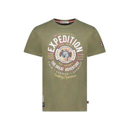 Geographical Norway Shirt "Jaldemar" in Khaki - 54% | Größe 140 | Kinder-oberteile