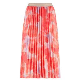 Gerry Weber Rock in Orange/ Lila - 56% | Größe 40 | Damenroecke