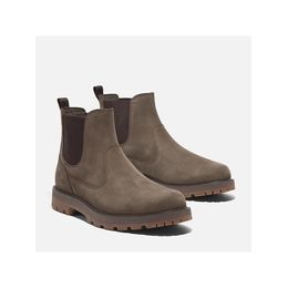 Timberland Leder Chelsea-Boots "Britton Road Mid" - 17% | Größe 41 | Herrenstiefel