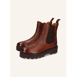 Melvin & Hamilton MELVIN & HAMILTON Leder-Chelsea-Boots in Hellbraun - 38% | Größe 39 | Stiefeletten