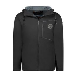 Geographical Norway &Uuml;bergangsjacke "Teodore" in Schwarz - 69% | Gr&ouml;&szlig;e L | Herren-plussize