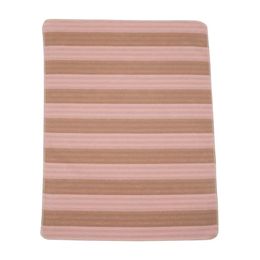 David Fussenegger Babydecke "Juwel - Streifen" in Rosa/ Braun - 44% | Größe 90x70 cm | Decken