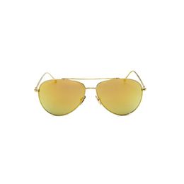 ISABEL MARANT ÉTOILE Damen-Sonnenbrille in Gold/ Orange - 69% | Größe 60 | Damen-brillen
