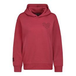 Sublevel Hoodie in Rot - 56% | Größe S | Damen-sweatshirts-jacken