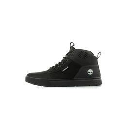 Timberland Leder-Sneakers "Maple Grove Mid" in Schwarz - 21% | Größe 44 | Herrensneakers