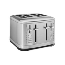 KitchenAid 4-Scheiben-Toaster "5KMT4109ESX" in Silber - 23% | Kuechengeraete