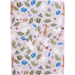 Moomin Geschirrtuch ''Moomin'' in Lila - (L)70 x (B)50 cm - 11% | Tischwaesche