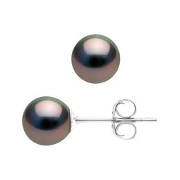 Pearline Perlen-Ohrstecker in Tahitifarben - 82% | Schmuck