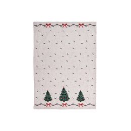 Clayre & Eef Clayre & Eef Geschirrtuch in Beige/ Grün - (L)70 x (B)50 cm - 11% | Tischwaesche