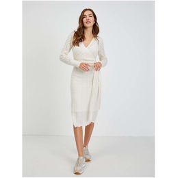 ORSAY Strickkleid in Creme - 58% | Größe M | Damen-kleider