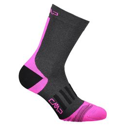 CMP Trekkingsocken in Anthrazit/ Pink - 14% | Größe 36/38 | Damen-outdoor-ausruestung