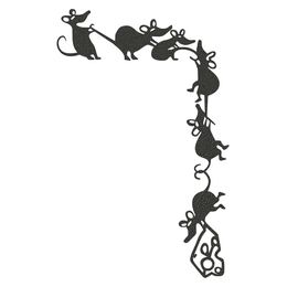 hippodino Wanddekor in Schwarz - (B)32 x (H)50 cm - 53% | Wanddekoration