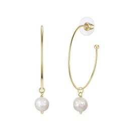 Yokoamii Earrings female Gold, White size One Size