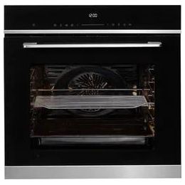 Hanseatic Einbaubackofen "7NM30T0-E111E00", Energieeffizienz: A+ (A+++-D), schwarz, B:59,5cm H:59,5cm T:56,5cm, Backöfen, Pizzastufe - damit die Pizza perfekt wird