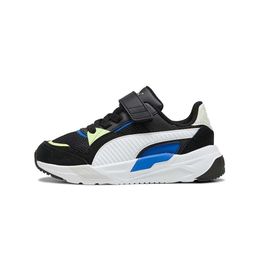 Puma Sneaker Jungen Größe 28 blau / neongrün / schwarz / offwhite