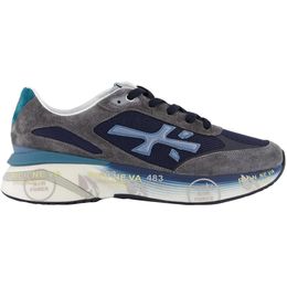 Premiata Low-Top Sneaker - Heren Moerun Sneaker Blue - Gr. 43 (EU) - in Blau - f&uuml;r Damen