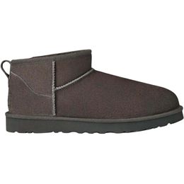 UGG Australia UGG Stiefel - Ugg M Classic Ultra Mini Enkellaarzen Donkergrijs - Gr. 44 (EU) - in Braun - f&uuml;r Damen