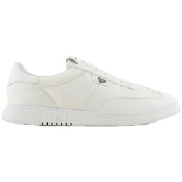 Emporio Armani Low-Top Sneaker - Basic Nylon Sneaker White - Gr. 41 (EU) - in Wei&szlig; - f&uuml;r Damen