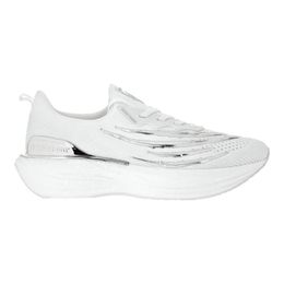 Plein Sport Low-Top Sneaker - Lo-Top Turnschuhe Tiger - Gr. 37 (EU) - in Wei&szlig; - f&uuml;r Damen