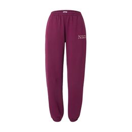 Nike Sportswear Hose 'PHNX FLC' Damen Größe 38 bordeaux / weiß