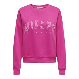 Only Sweatshirt female Pink size L