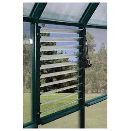 Gewächshaus-Fensteröffner PALRAM - CANOPIA "automatischer Öffner für Seitenlamellenfenster", schwarz, Stahl, Dachfensteröffner, ohne Stromzufuhr