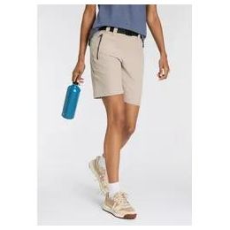 Trekkingshorts CMP, Damen, Gr. 38, N-Gr, beige (sabbia), Obermaterial: 89% Polyester, 11% Elasthan, Hosen