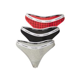 Calvin Klein Underwear Thong female Grey, Red, Black size S