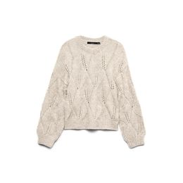 V&eacute;ro Moda VERO MODA Pullover 'ZENIA' Damen Gr&ouml;&szlig;e L beige
