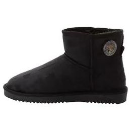 O`Neill Schlupfboots O'NEILL "BESIANA WOMEN MID", Damen, Gr. 42, triple schwarz, Synthetik, Schuhe, Winterschuhe, Winterboots, Snowboots, Schlupfstiefel