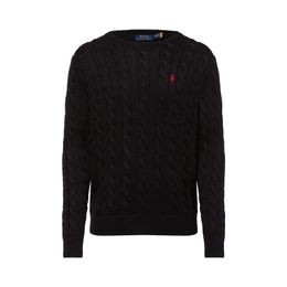Polo Ralph Lauren Pullover 'Driver' Herren Größe M knallrot / schwarz